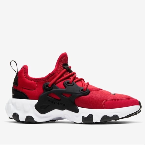 Nike | Shoes | Nike React Presto University Red | Poshmark